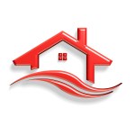 3D Red House Logo — Stock Photo © deskcube #36834189