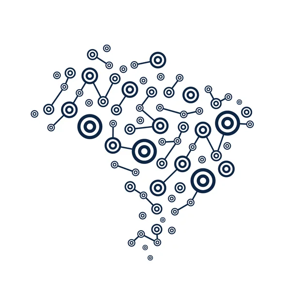 Imagens vetoriais Mapa brasil 3d | Depositphotos