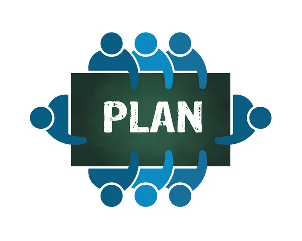 Planning Team People Stock Vector Image by ©deskcube #29555289