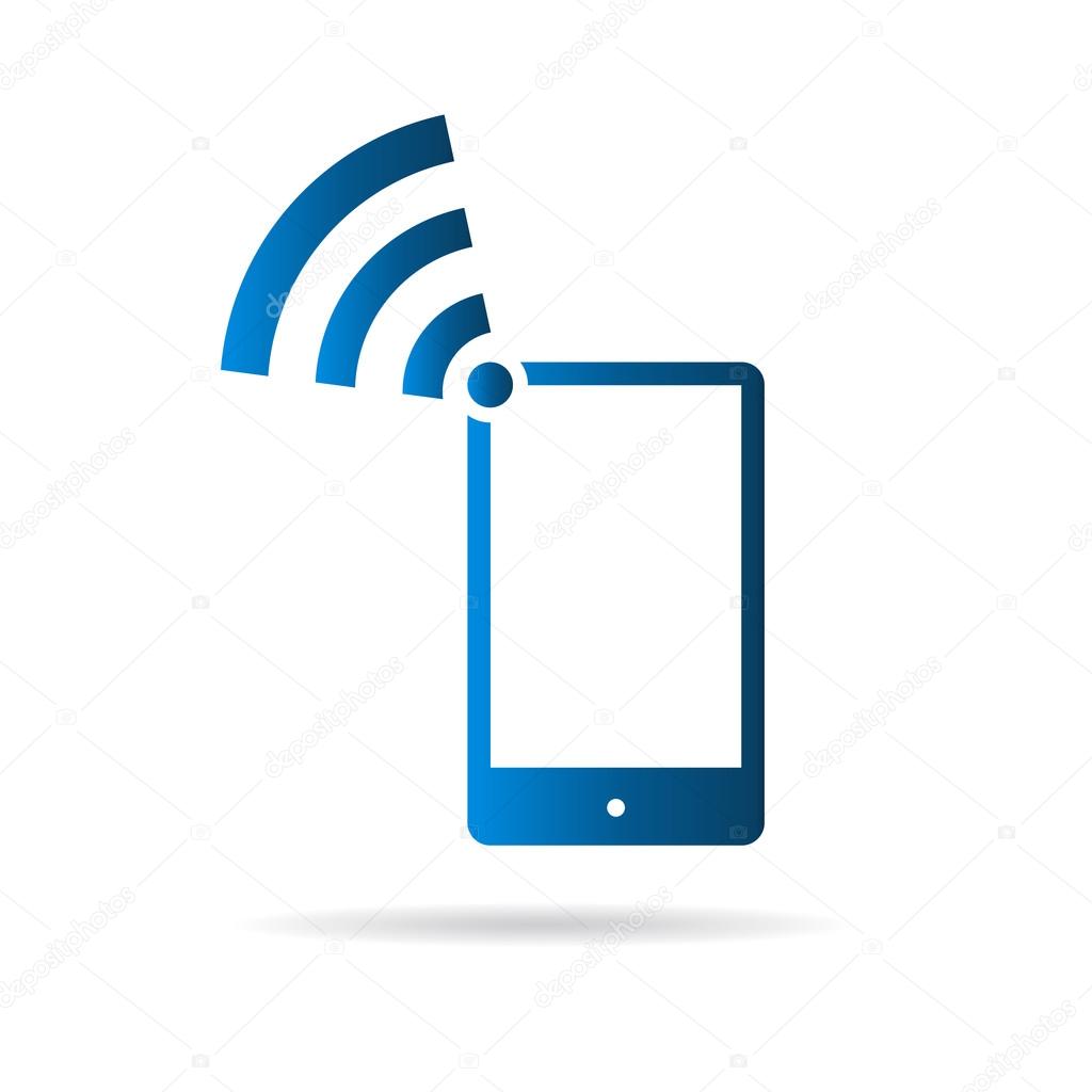 Logo de señal wifi celular Stock Vector by ©deskcube 86378058