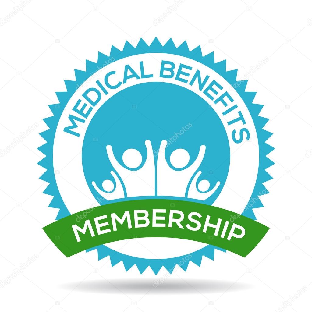 Medical Benefits membership seal — Stock Vector © deskcube #88425832