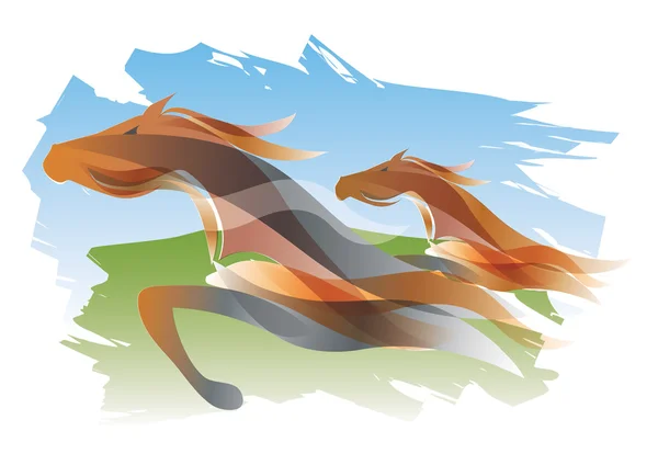 Running Horse Stencil