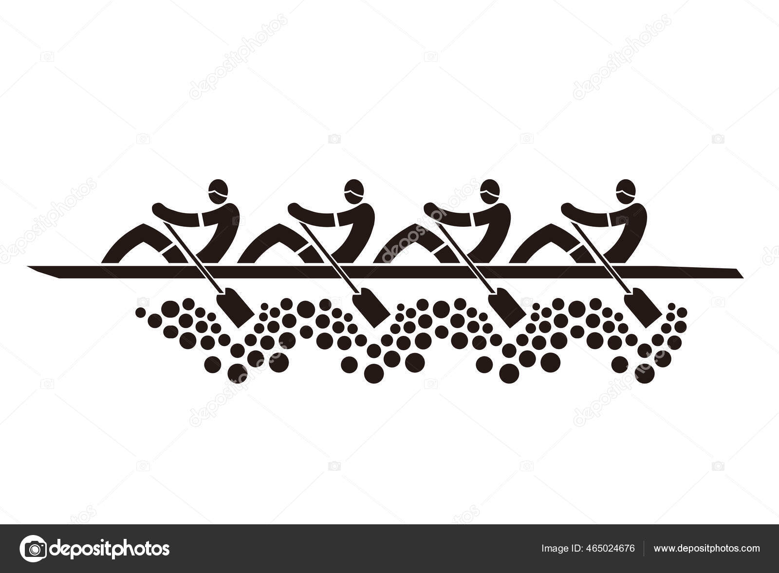 Rowing Team Clip Art