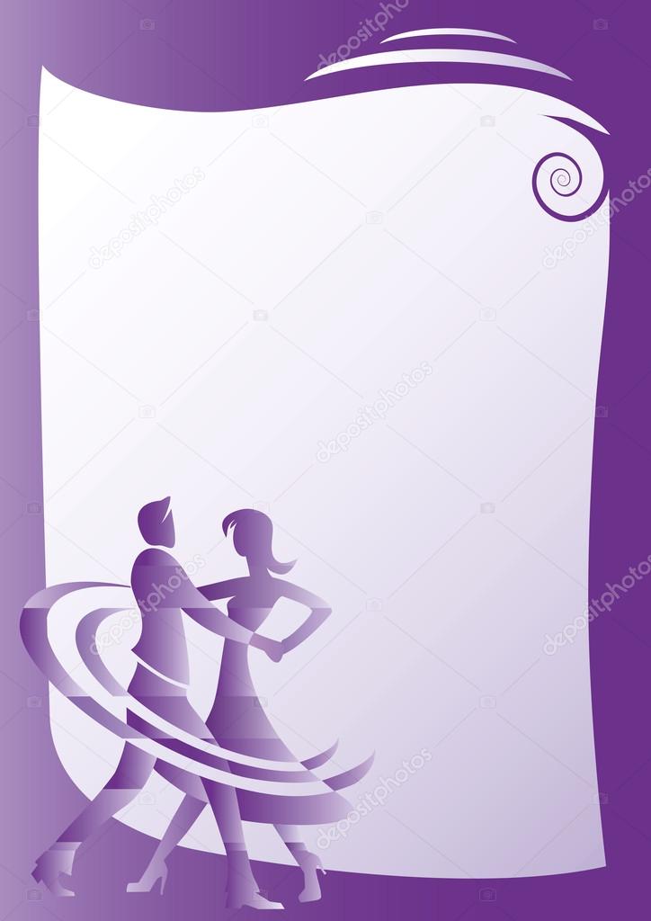 Ball dancing invitation card template Stock Vector Image by ©chachar ...