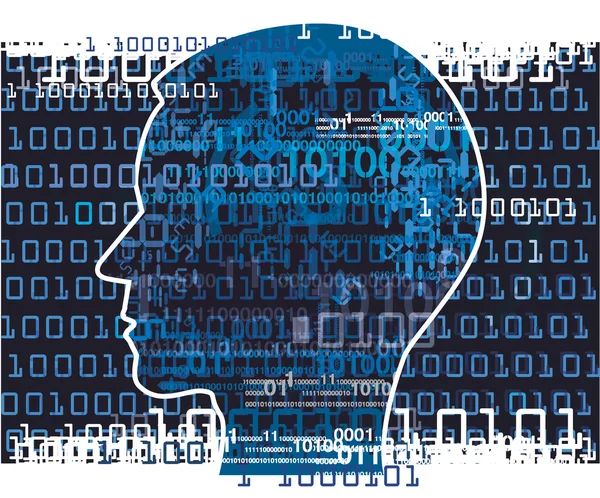 Artificial Intelligence Binary Brain Banner — Stock Photo © ileezhun ... Artificial Intelligence Binary Brain Banner — Stock Photo © ileezhun ...