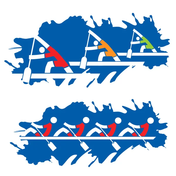 Rowing Vector Art Stock Images | Depositphotos