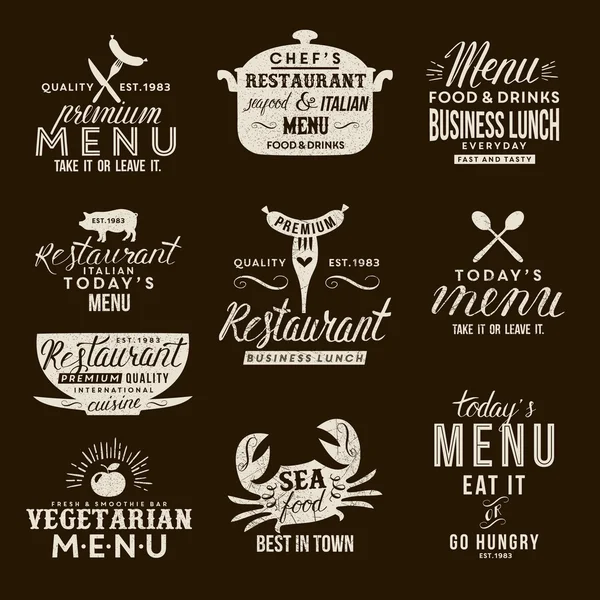 Label for restaurant and cafe Stock Vector Image by ©Vikasuperstar ...