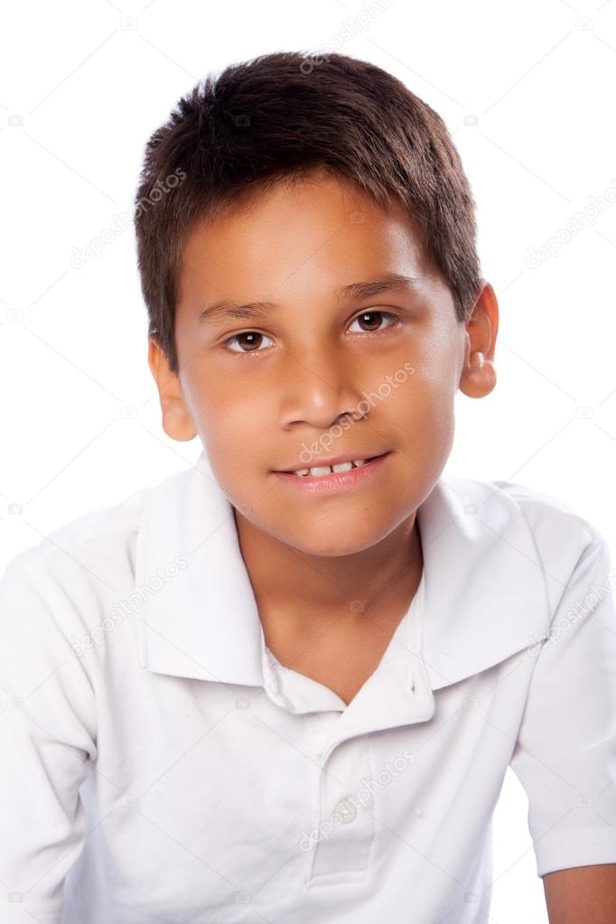 Handsome hispanic boy — Stock Photo © phakimata #113090108