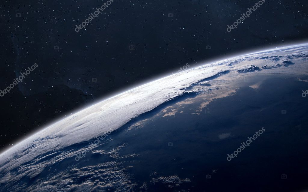 Země Obrázky Vysokým Rozlišením Představuje Planety Sluneční Soustavy ...