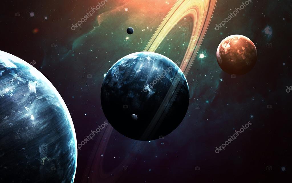 Universe Galaxies Stars Planets