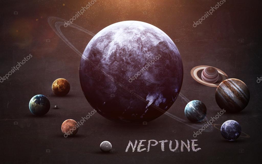 Neptune - High resolution images presents planets of the solar system ...