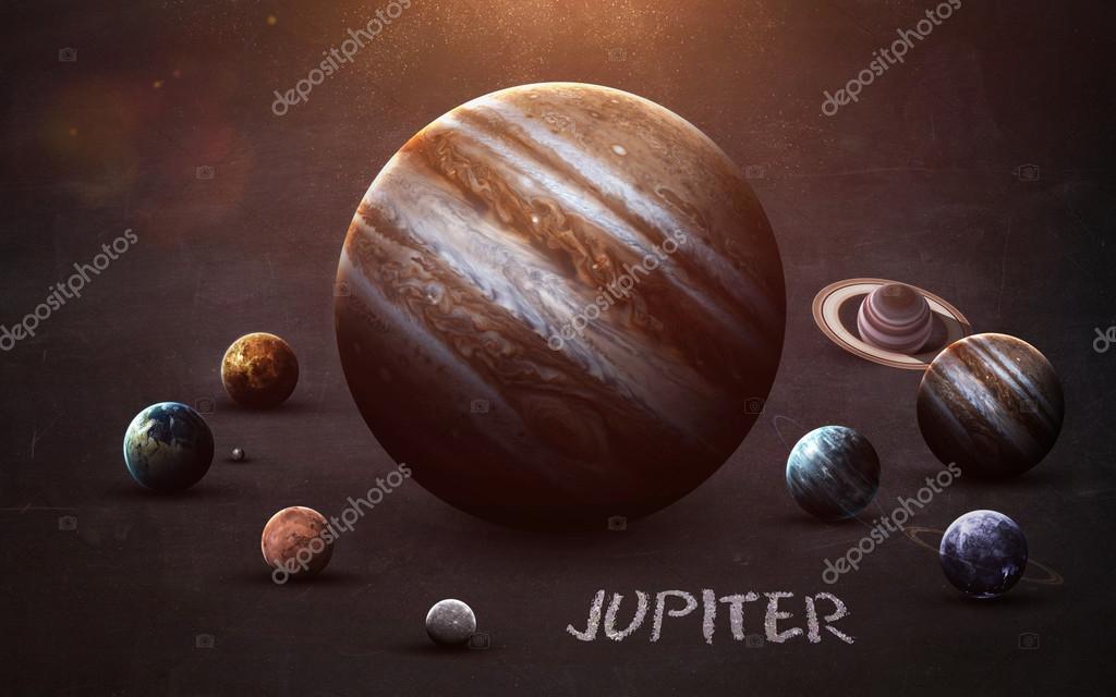 Jupiter - High resolution images presents planets of the solar system ...