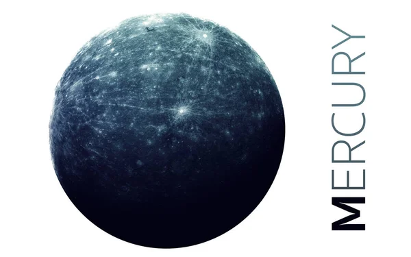 Mercury - High resolution 3D images presents planets of the solar ...