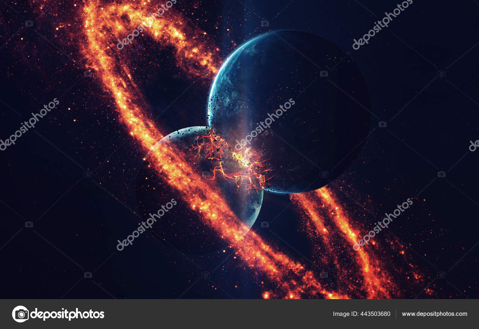 Space Planet Explosion Art Free Photos | Planets Exploding In Space
