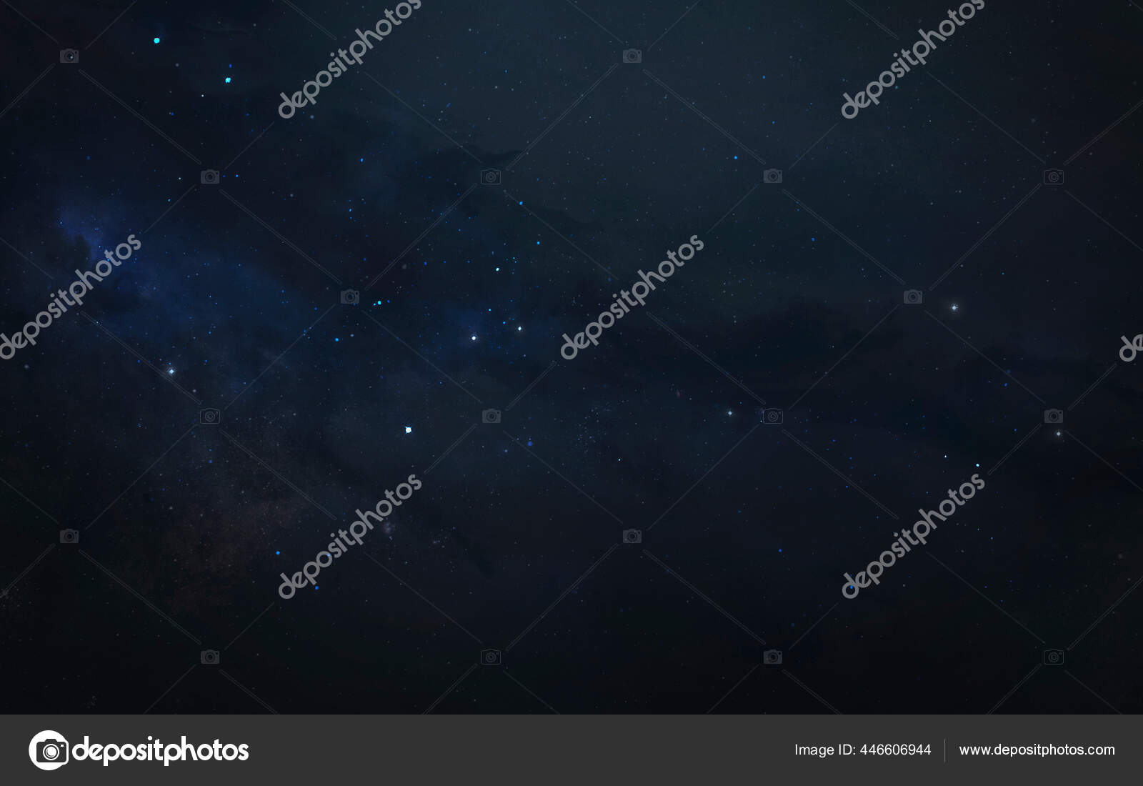 Starfield in deep space. Science fiction texture and wallpaper ...