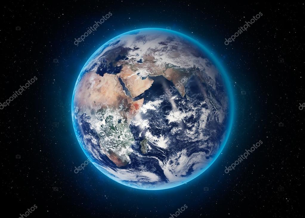 Hight quality Earth image. Elements of this image furnished by NASA ...