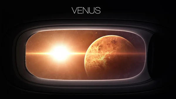 Venus - High resolution Infographic presents one of the solar system ...