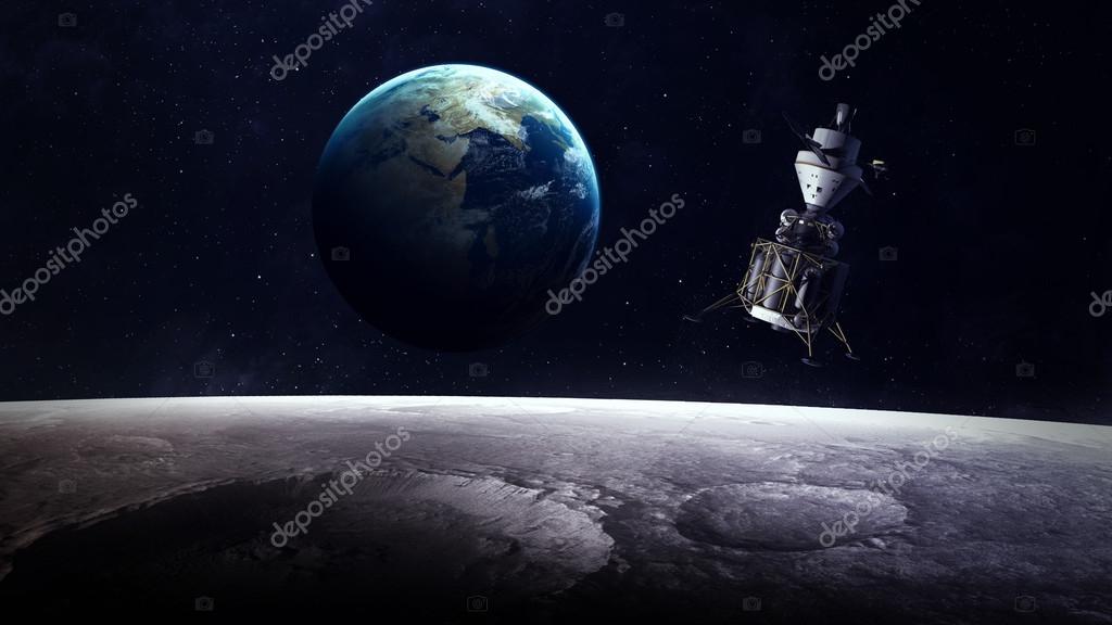 Earth From Moon High Resolution