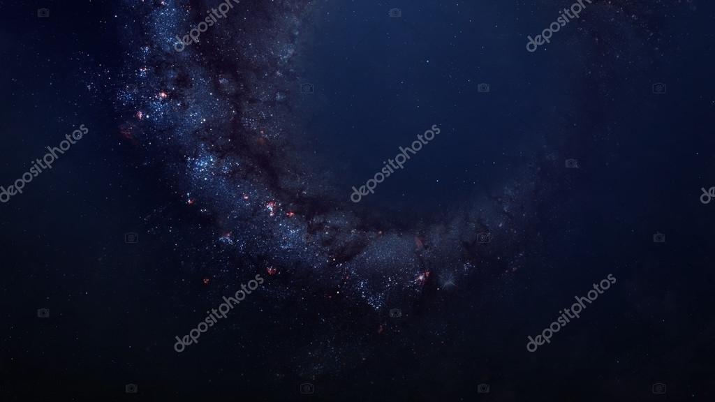 Beautiful space background. Elements of this image furnished by NASA ...