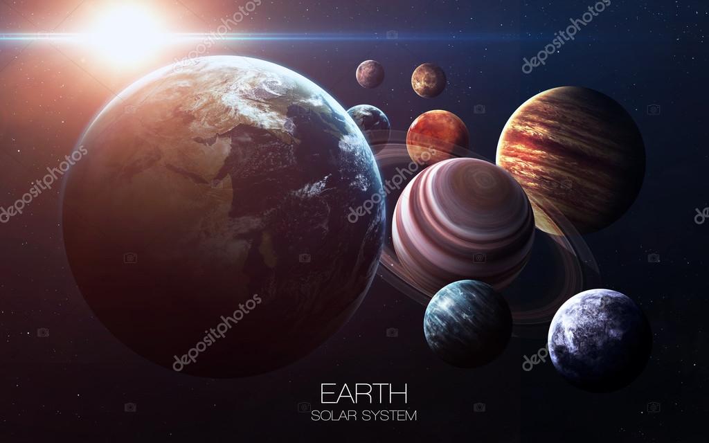 Terra - Imagens de alta resolução apresentam planetas do sistema solar ...