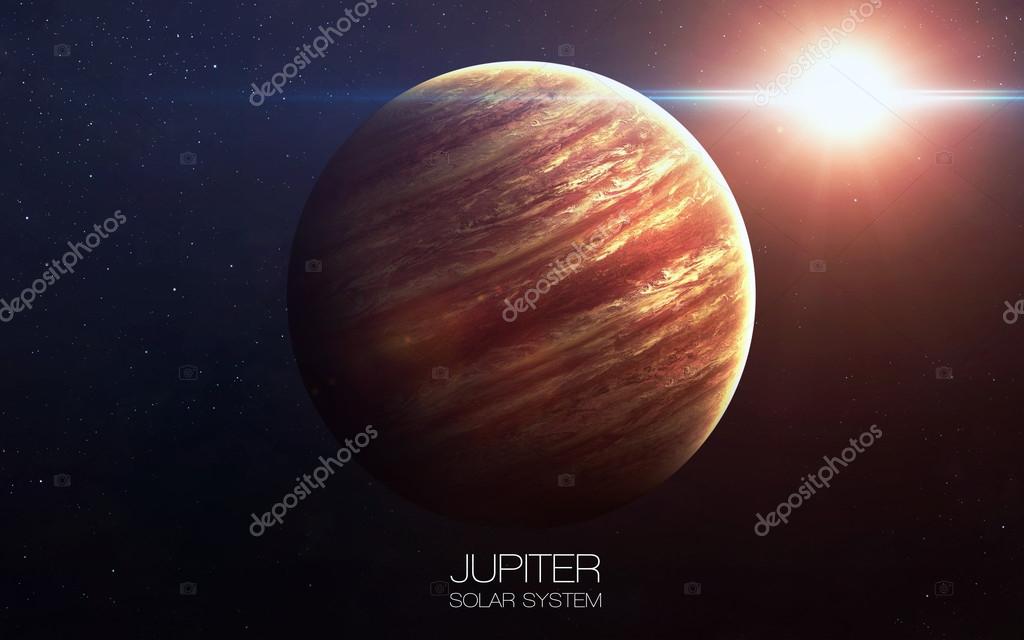 Jupiter - High resolution images presents planets of the solar system ...