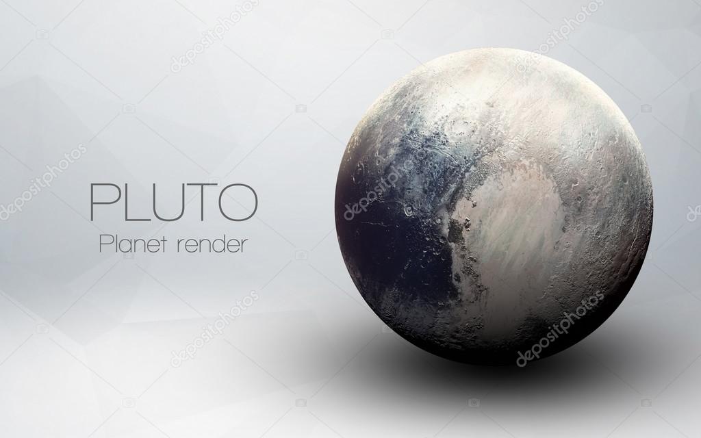 Pluto - High resolution 3D images presents planets of the solar system ... Pluto - High resolution 3D images presents planets of the solar system ...