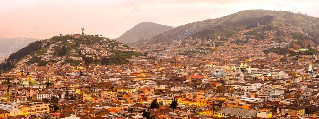 Quito in the night Stock Photos, Royalty Free Quito in the night Images ...