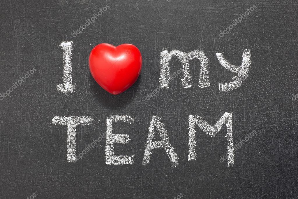 Love my team Stock Photo by ©yurizap 52481031