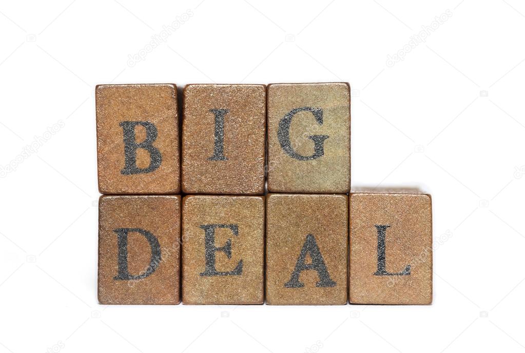 Big deal Stock Photo by ©yurizap 85472956