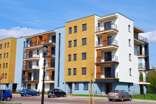 complex of modern apartments - Stock Image - Everypixel
