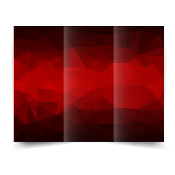 Blue tri-fold brochure design template Stock Vector Image by ©Juksik ...