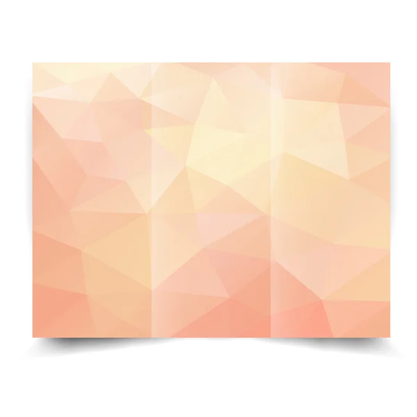 Blue tri-fold brochure design template Stock Vector Image by ©Juksik ...