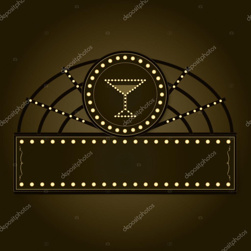 Prohibition Era Boardwalk Sign Stock Vector Image by ©wingnutdesigns ...