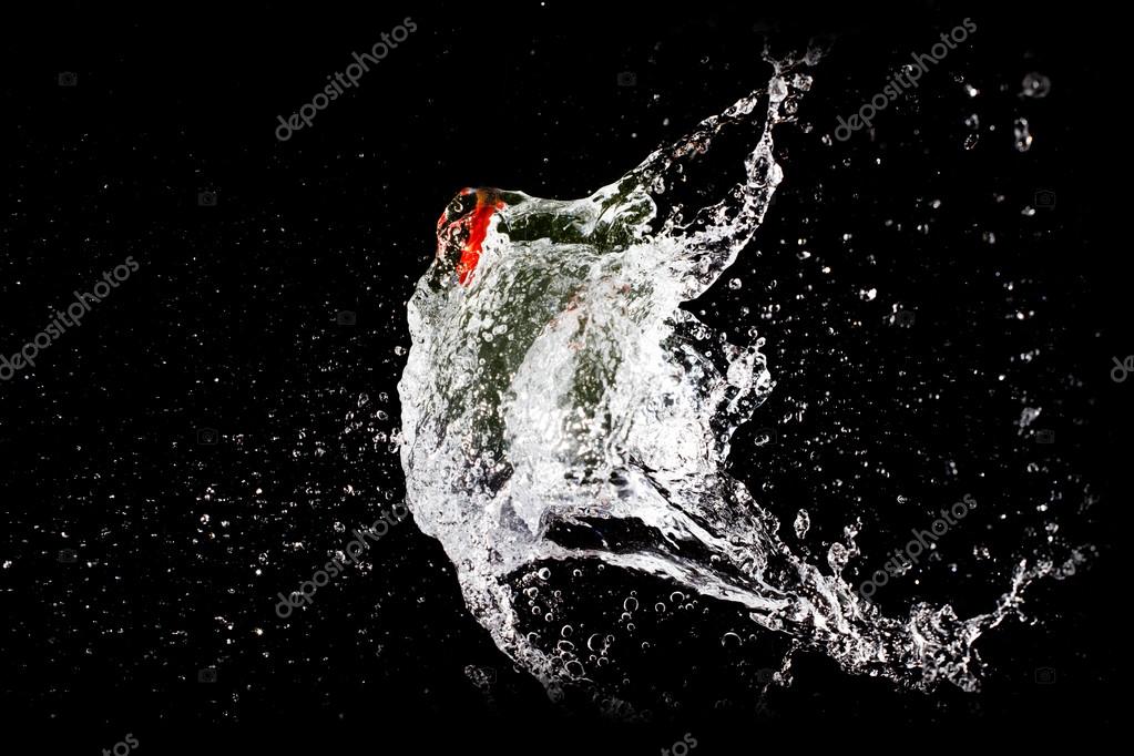 Water balloon explosion Stock Photo by ©esterio 90275202