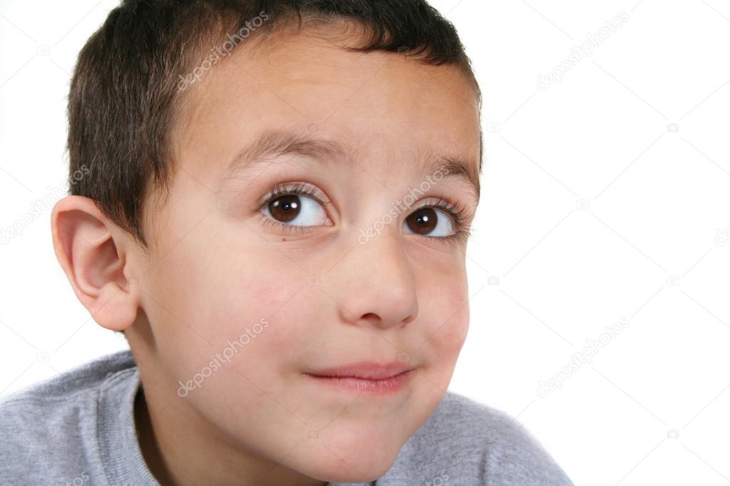 Boy making expressive face Stock Photo by ©graphicphoto 53482969