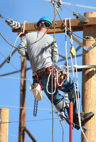Lineman At Work