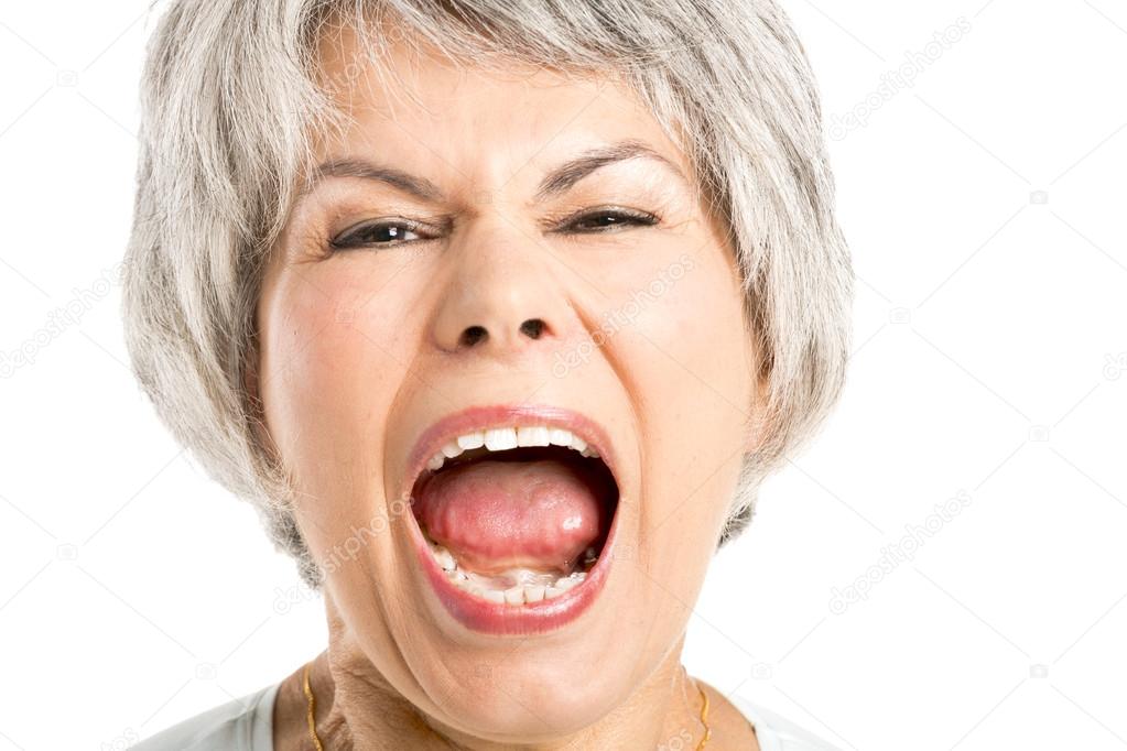 Yelling Expression Stock Photo by ©ikostudio 60075147