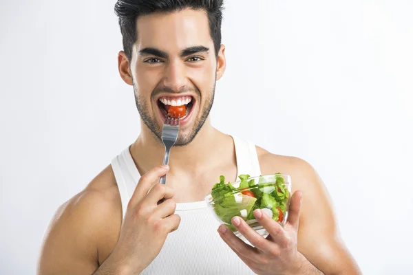Man eating tomatoes Stock Photos, Royalty Free Man eating tomatoes ...