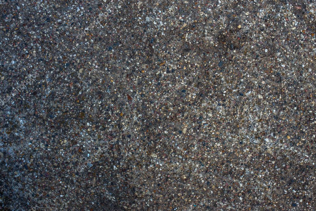 textura plana de asfalto con piedras de colores y gradiente de tono 2023