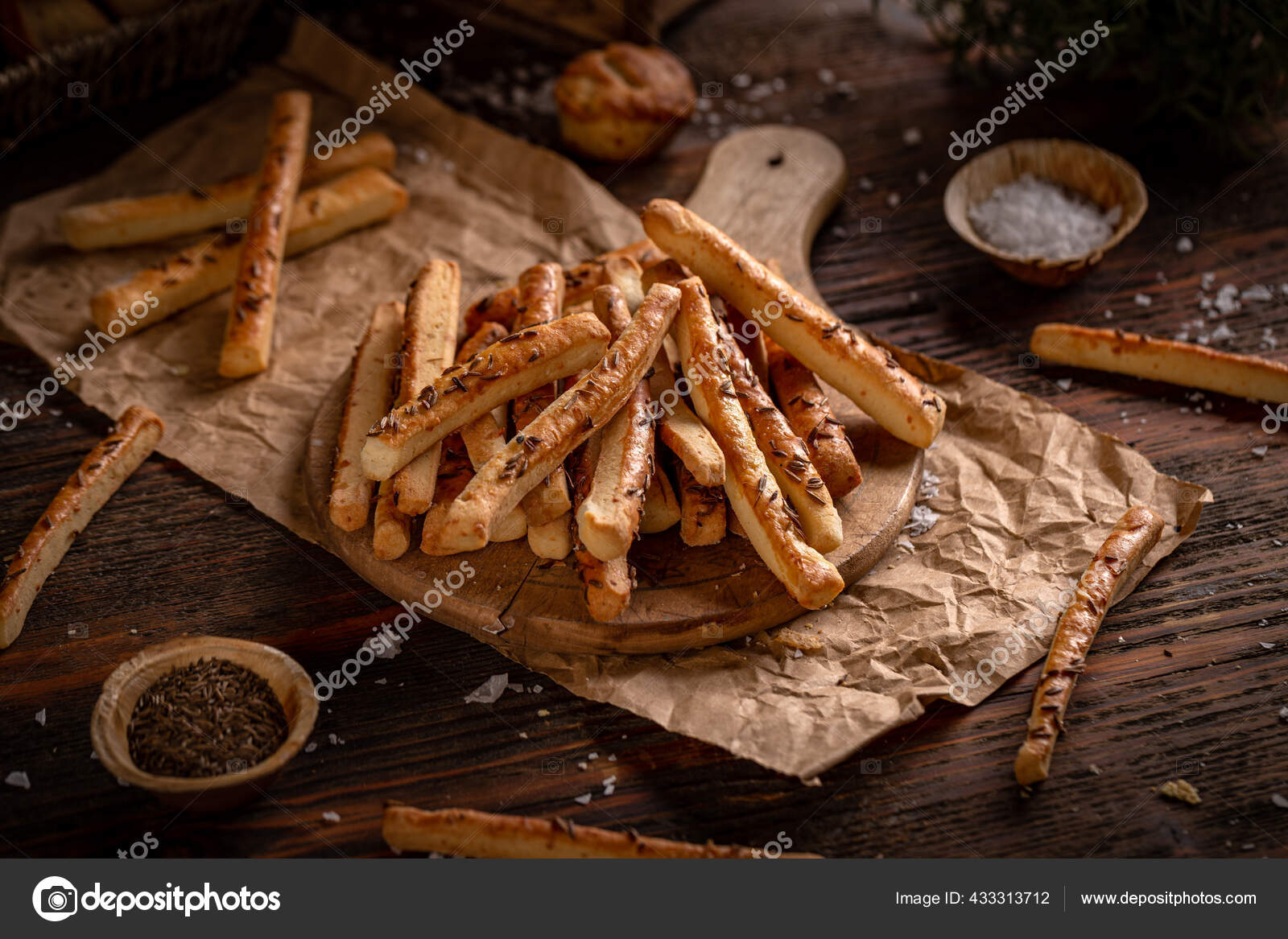 Puff pastry sticks Stock Photo by ©grafvision 433313712