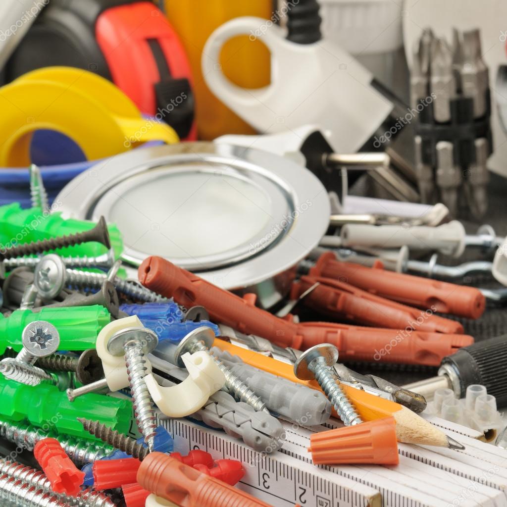 Collection tools Stock Photo by ©Serg64 52678609