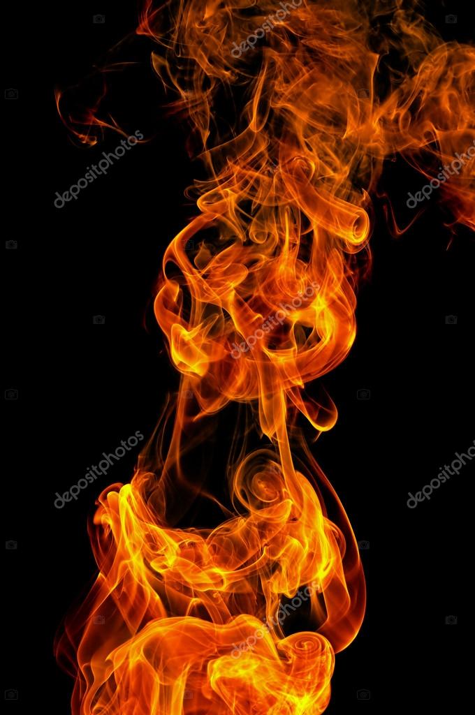 Fire on a black background Stock Photo by ©Serg64 56625959