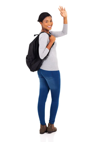 People Waving Goodbye To Each Other