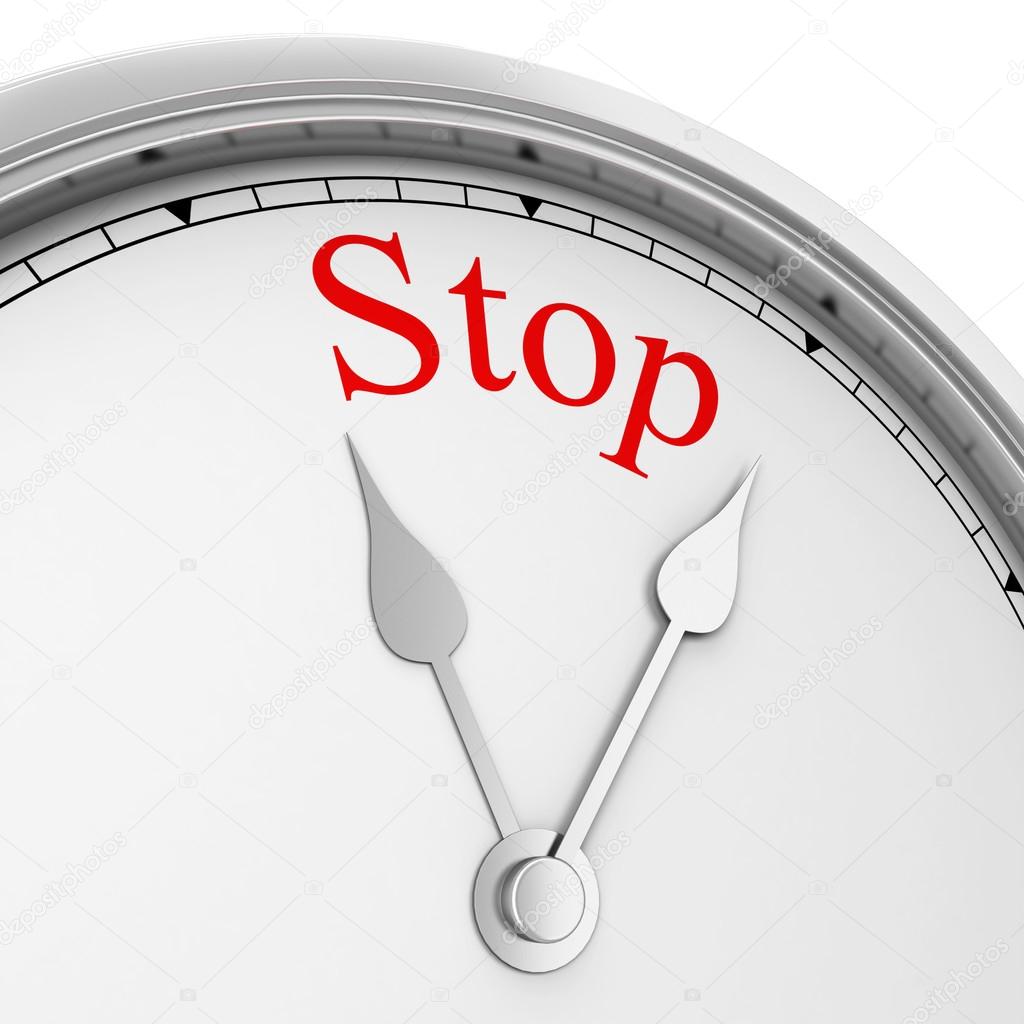 Stop wasting time concept — Stock Photo © montego #108157458