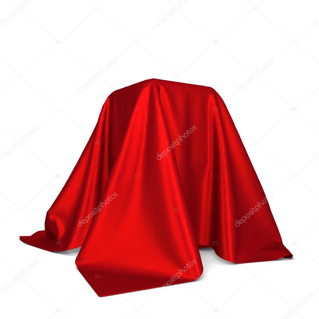 Box covered with cloth — Stock Photo © montego #54751479