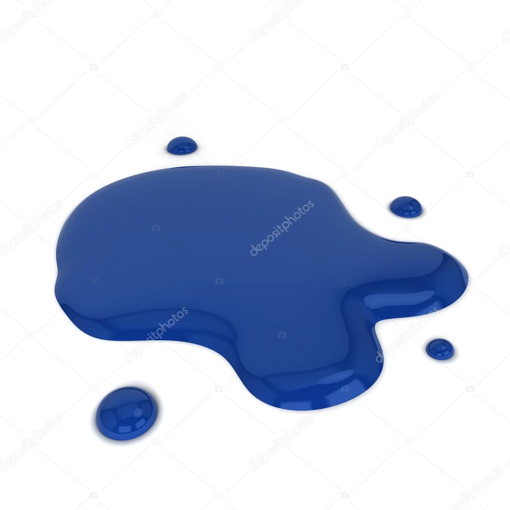 Blue puddle Stock Illustration by ©montego #54751533