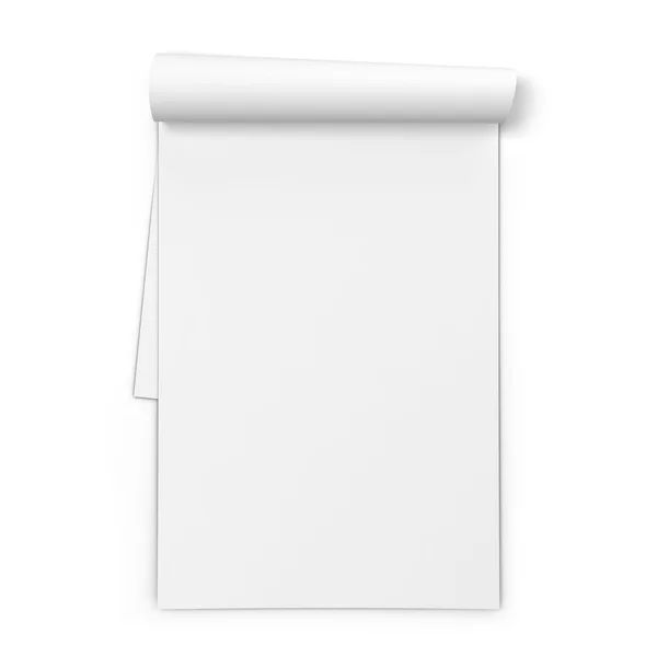Blank white paper sheet transparent background Stock Photos, Royalty ...