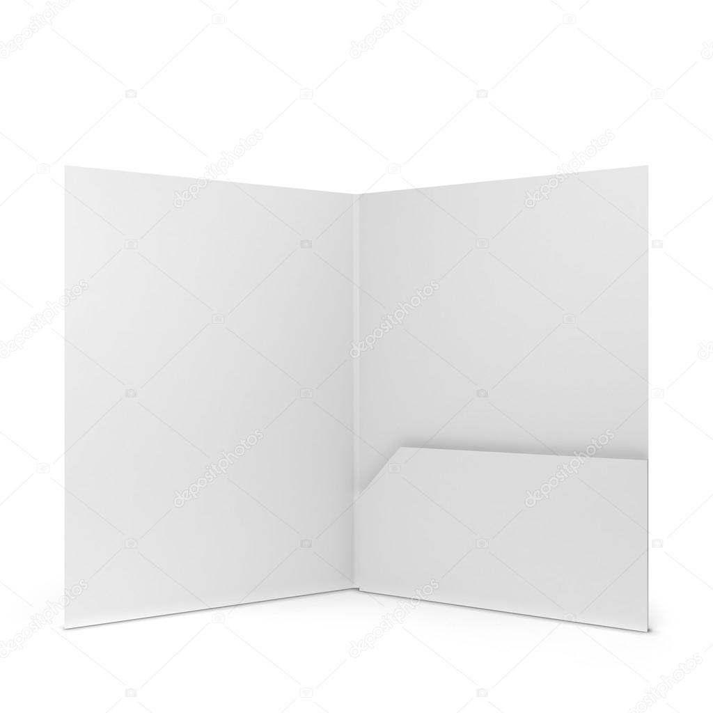 Blank paper folder — Stock Photo © montego #58656375 Blank paper folder — Stock Photo © montego #58656375