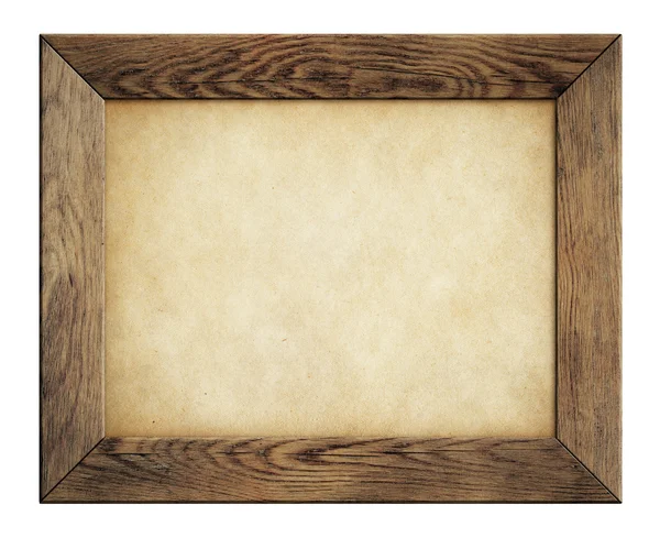Wood frame with paper fill — Stock Photo © zajac #8700610