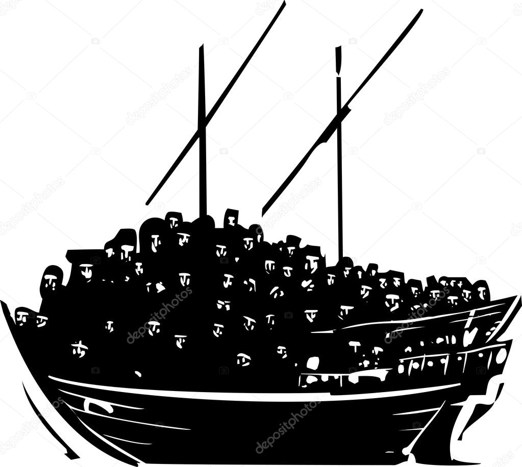 Immigrant Ship Clip Art